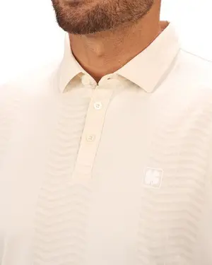 BLACK CLOVER Barney Polo - Chalk