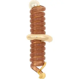 L. Erickson Kai Coil Ponytail Holder Brown