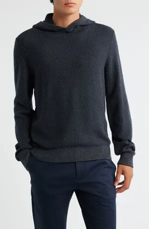 Vince Ribbed Sweatshirts Hoodies For Men