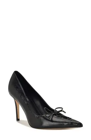 Nine West Marsen Pointed Toe Pump - Black 001
