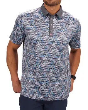 BLACK CLOVER Lucky Lines Polo - Multi