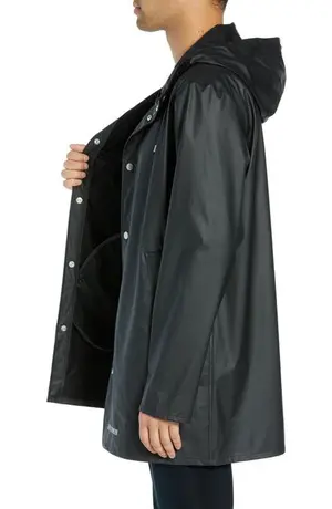 Stutterheim Stockholm Lightweight Raincoat - Black
