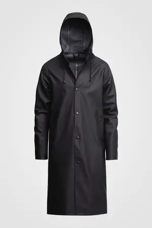 Stutterheim Stockholm Long Hooded Raincoat