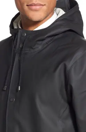 Stutterheim Stockholm Long Hooded Raincoat