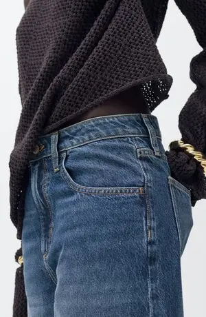 Mango High-rise Balloon Leg Jeans