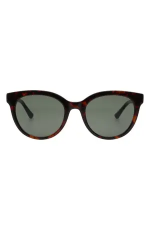 FLORENCE BY MILLS Round Frame Sunglasses - Tort