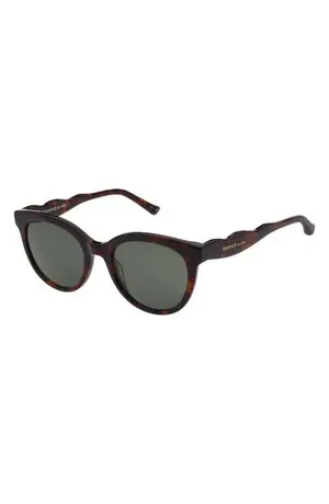 FLORENCE BY MILLS Round Frame Sunglasses - Tort