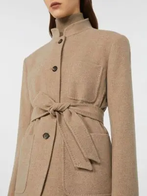 Max Mara Cashmere Jacket With Belt