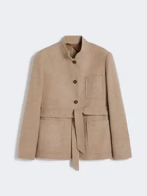 Max Mara Cashmere Jacket With Belt
