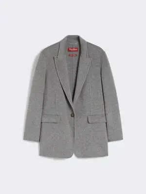 Max Mara Wool And Silk Double-cloth Blazer
