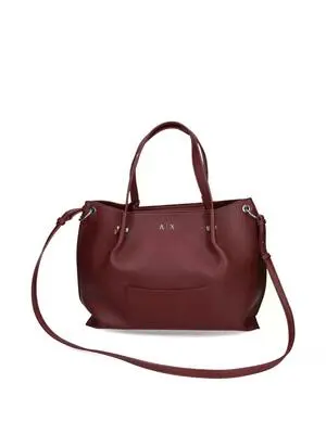Armani Exchange Ring-detail Tote Bag