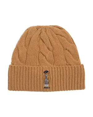 Polo Ralph Lauren Fall Bear Beanie - Classic Camel