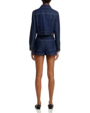 Veronica Beard Patty Denim Jacket - Indigo Rinse
