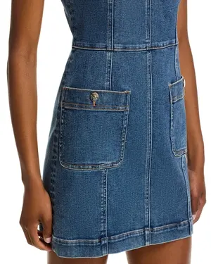 Veronica Beard Zaire Mini Dress - Bandit