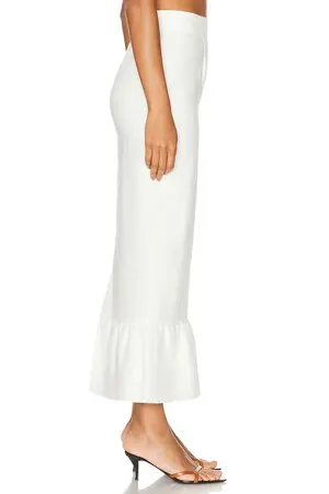 Posse Matilda Column Skirt - Cream