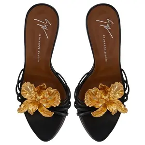 GIUSEPPE ZANOTTI Orchid Mule 105 - Black