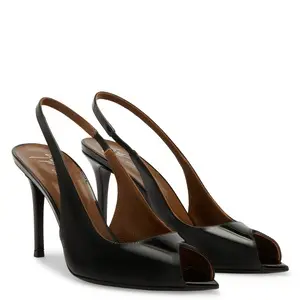 GIUSEPPE ZANOTTI Intriigo Open Toe 90 - Black