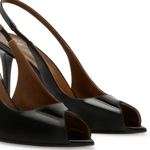 GIUSEPPE ZANOTTI Intriigo Open Toe 90 - Black