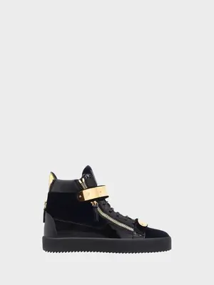 GIUSEPPE ZANOTTI Coby High-top Sneakers - Blue