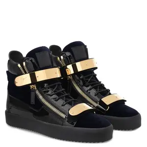 GIUSEPPE ZANOTTI Coby High-top Sneakers - Blue