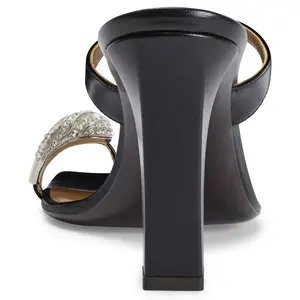 GIUSEPPE ZANOTTI Icon Ring 90 Thong Sandals - Black
