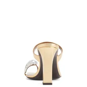 GIUSEPPE ZANOTTI Icon Ring 90 Sandals - Gold