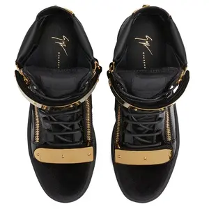 GIUSEPPE ZANOTTI Coby High-top Sneakers - Black