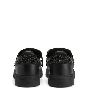 GIUSEPPE ZANOTTI Suede Sneakers - Black
