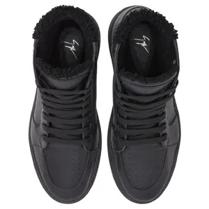 GIUSEPPE ZANOTTI High-top Sneakers - Black