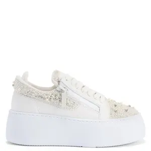 GIUSEPPE ZANOTTI Maxi Low-top Sneakers - White