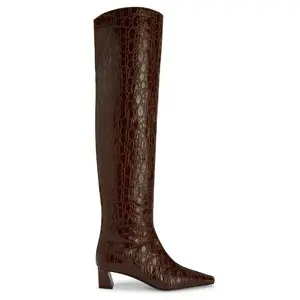 Giuseppe Zanotti Croc Effect Boots For Women