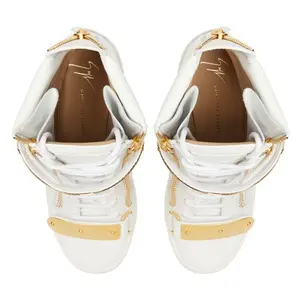 GIUSEPPE ZANOTTI Coby Wedge Sneakers - White