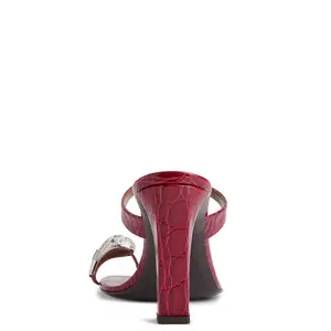 GIUSEPPE ZANOTTI Icon Ring 90 Thong Sandals - Red
