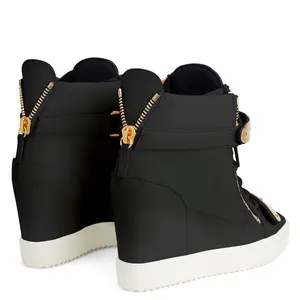 GIUSEPPE ZANOTTI Coby Wedge Sneakers - Black