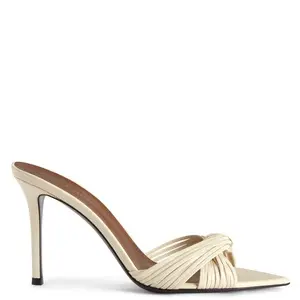GIUSEPPE ZANOTTI Intriigo Knot 90 Sandals - Beige