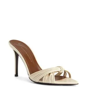 GIUSEPPE ZANOTTI Intriigo Knot 90 Sandals - Beige
