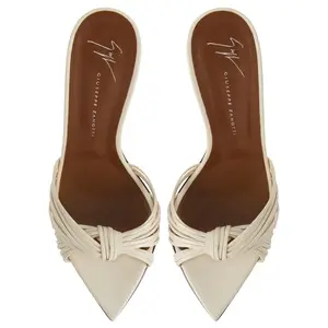 GIUSEPPE ZANOTTI Intriigo Knot 90 Sandals - Beige