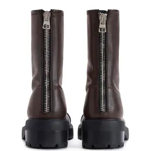 GIUSEPPE ZANOTTI Junney Combat Boots - Brown