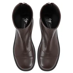 GIUSEPPE ZANOTTI Junney Combat Boots - Brown