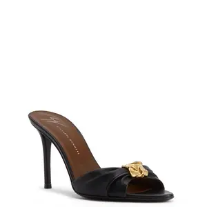 GIUSEPPE ZANOTTI Cherie 90 Leather Mules