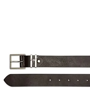 GIUSEPPE ZANOTTI Teodore Leather Belt - Brown