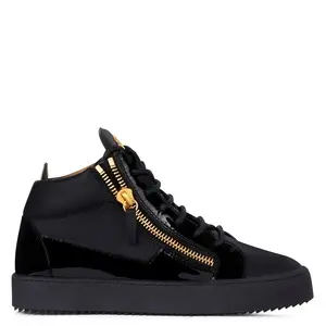 GIUSEPPE ZANOTTI Kriss Mid-top Sneakers - Black