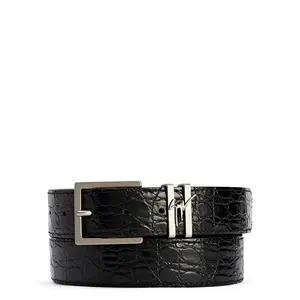 Giuseppe Zanotti Croc Effect Belts For Men
