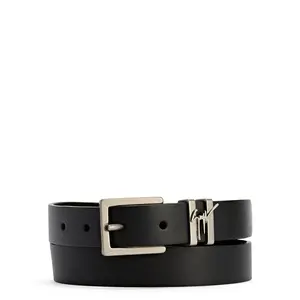 GIUSEPPE ZANOTTI Leather Belt - Black