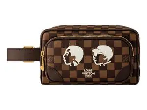 LOUIS VUITTON X Nigo Dopp Kit - Brown