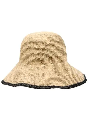 TOTEME Woven Paper Straw Hat - Natural