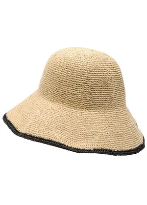 TOTEME Woven Paper Straw Hat - Natural