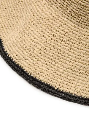 TOTEME Woven Paper Straw Hat - Natural