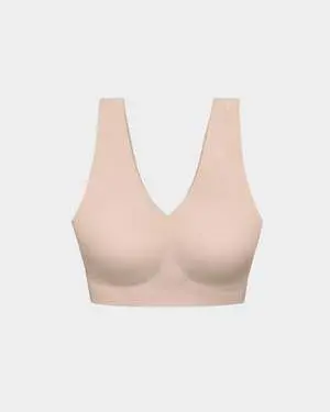 EBY Women's Evening Bralette, Seamless Sand