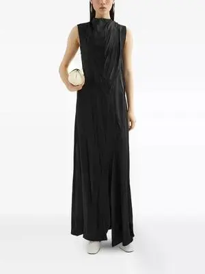 JIL SANDER Satin Maxi Dress